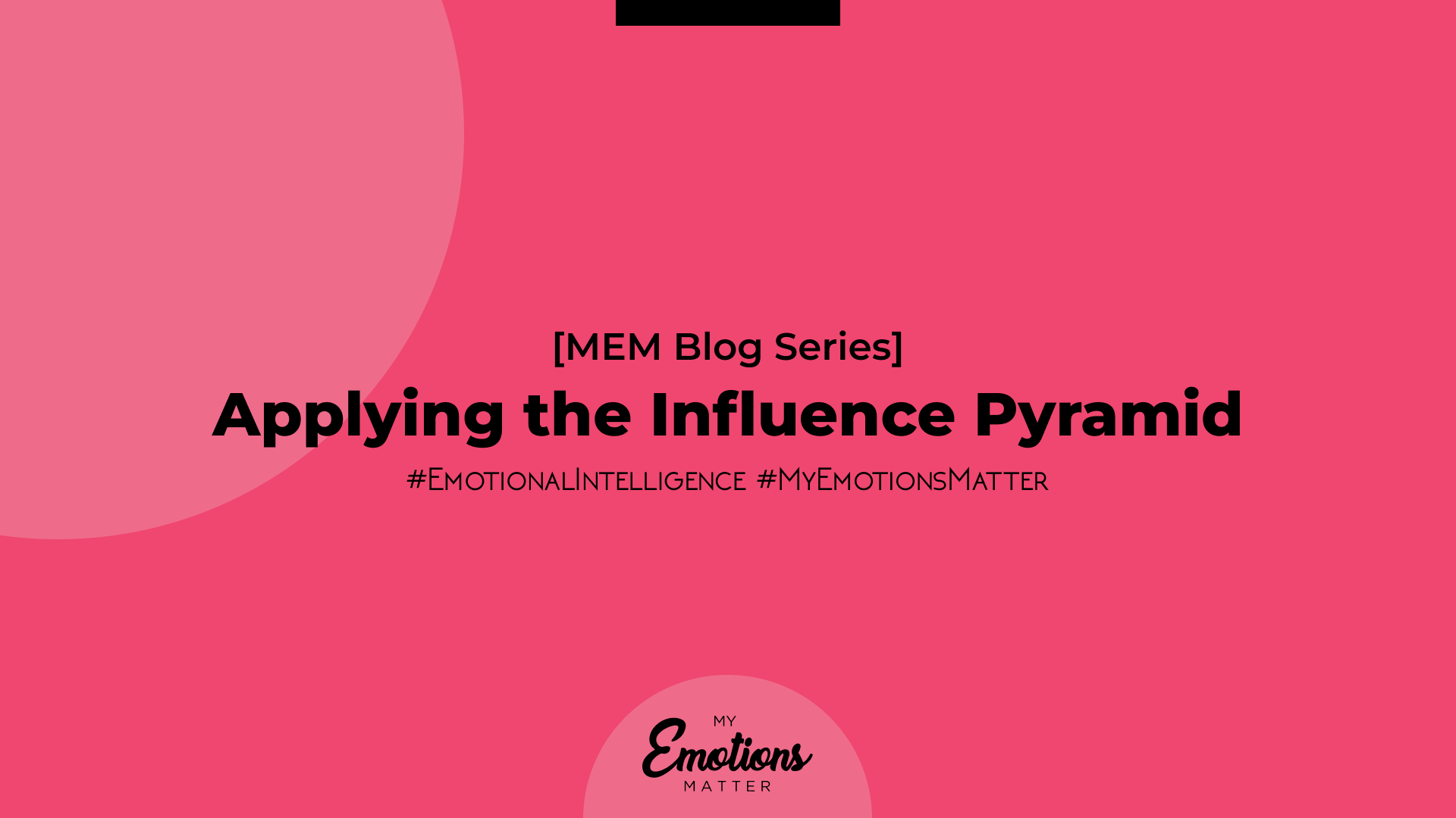 Applying the Influence Pyramid