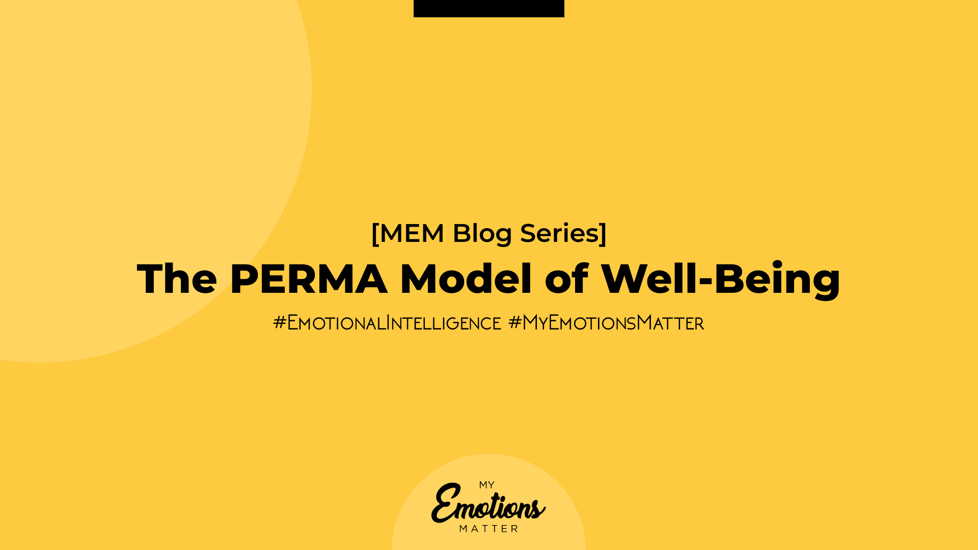 The PERMA Model of Well-Being